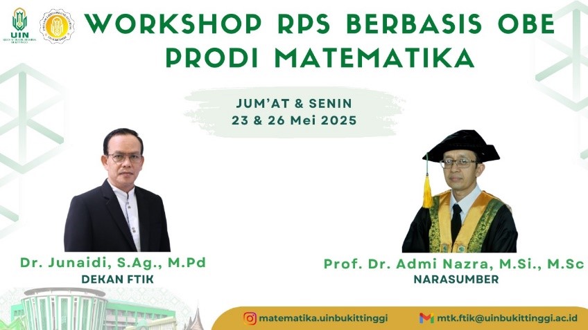 Workshop Penyusunan RPS Berbasis OBE: Penguatan Implementasi Kurikulum ...